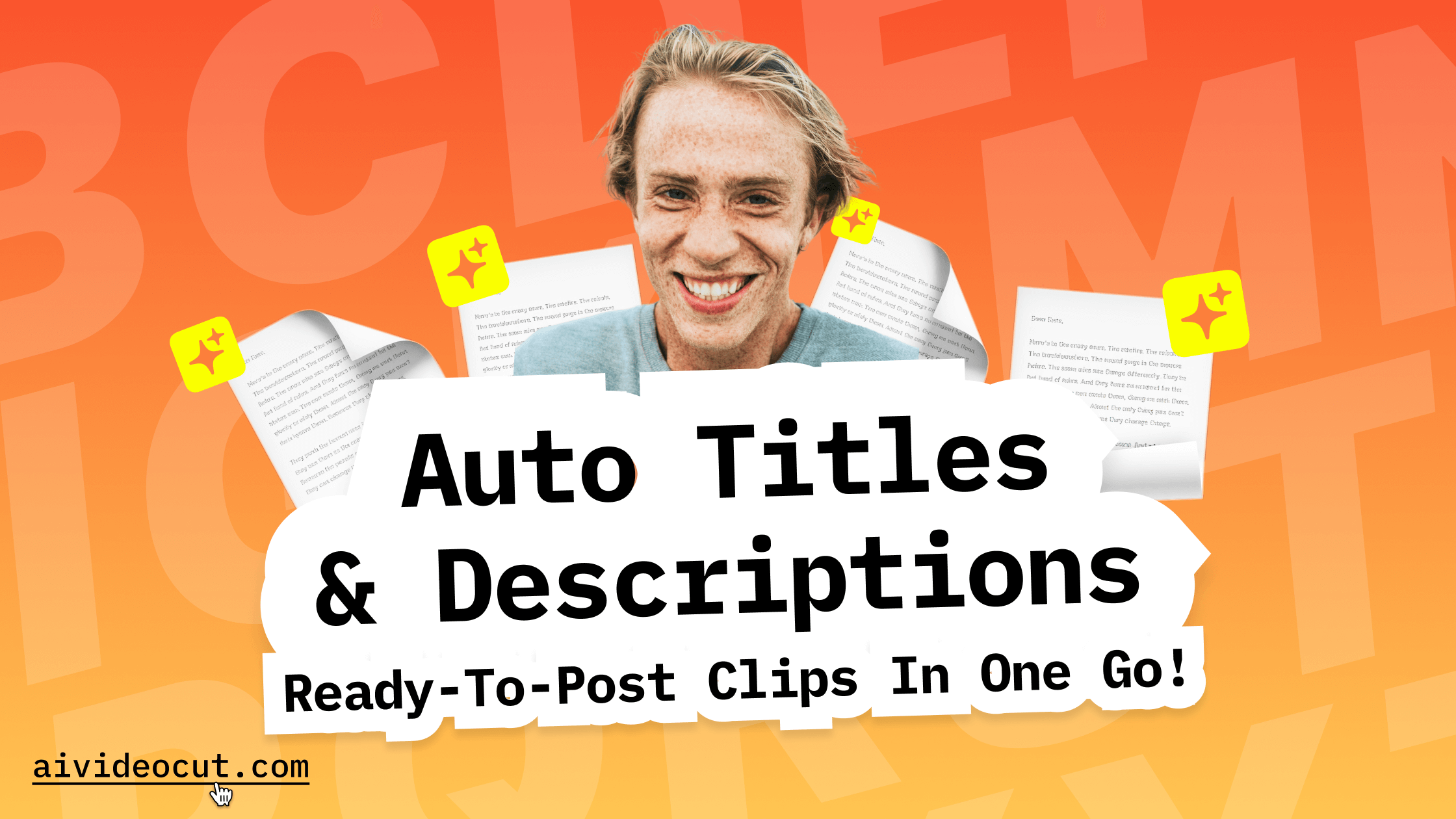 New In: AI Video Cut Automatically Adds Titles, Transcripts & Now Descriptions to Your Clips
